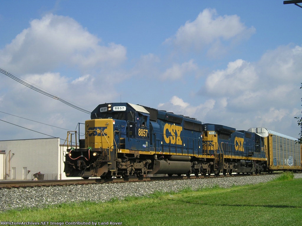 CSXT 8857 Eastbound